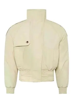 MARINE SERRE High-neck Bomber Jacket - White