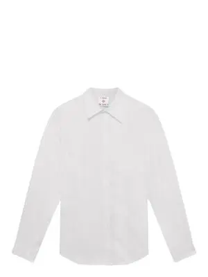 Casablanca Long-sleeve Pocket Shirt - White