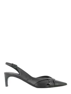 DEL CARLO 50mm Paris Pumps - Black