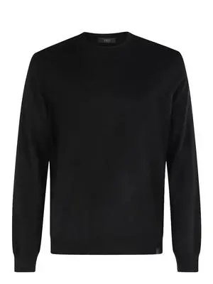 FAY Virgin Wool Sweater - Black