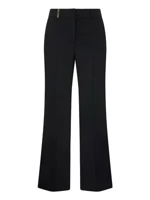 Peserico Flared Trousers - Black