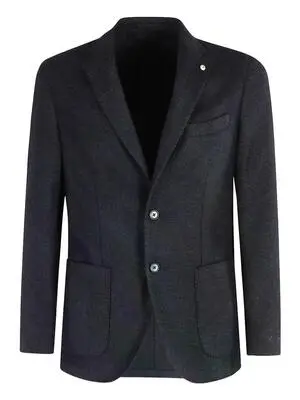 L.B.M. Wool Blazer - Blue