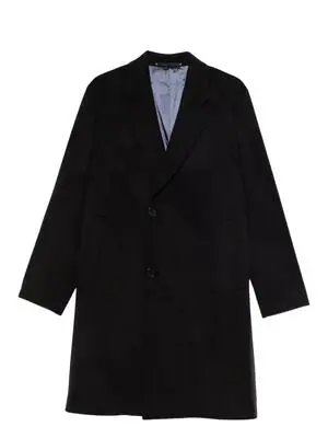 Paul Smith Button-fastening Coat - Black
