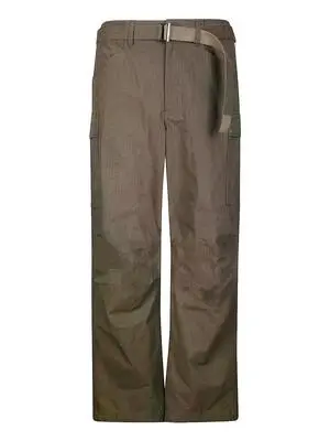Sacai Ripstop Cargo Pants - Brown