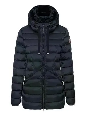COLMAR Hooded Quilted Jacket - Blue