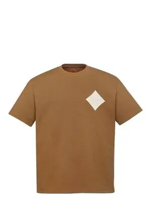 Mcm Logo-patch T-shirt - Brown