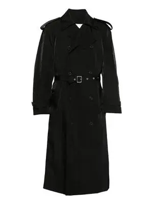 JW Anderson Double-breasted Belted Coat - Black
