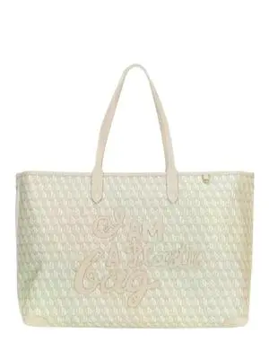 ANYA HINDMARCH Patterned Tote Bag - Neutrals