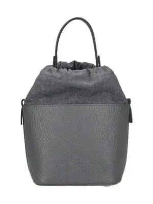 MAISON MARGIELA 5ac Drawstring Bucket Bag - Grey