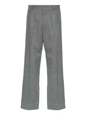 MAISON MARGIELA Pleated Tailored Trousers - Grey