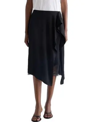 Acne Studios Inouka Layered Skirt - Black