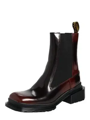 Dr. Martens Maybole Chelsea Boots - Black Cherry Red Arcadia