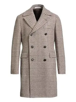 Tagliatore Virgin Wool And Cashmere Coat - Beige