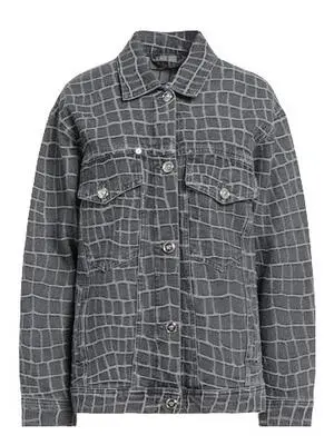 Versace Denim Trucker Jacket - Grey