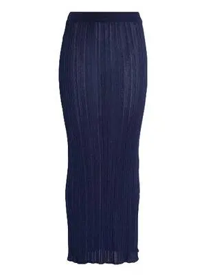 Majestic Filatures Maxi Skirt - Blue