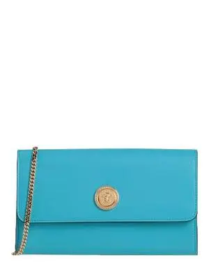 Versace Calfskin Cross-body Bag - Blue