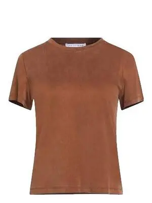 CARACTÈRE Basic Jersey Tee - Beige