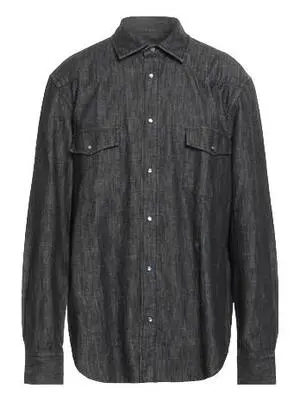 JACOB COHЁN Denim Shirt Size Cotton - Black