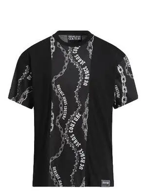 Versace T-shirt Size Cotton - Black