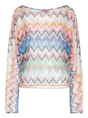 Missoni Printed Mesh Top - Orange