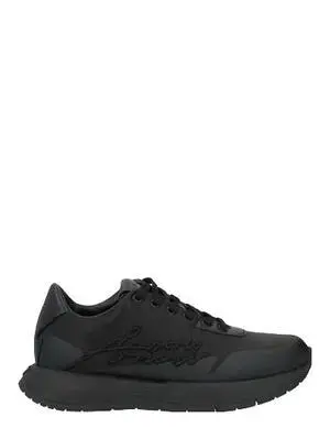 Emporio Armani Polyester Low-top Sneakers - Black