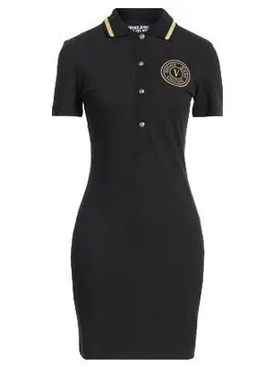 Versace Mini T-shirt Dress - Black
