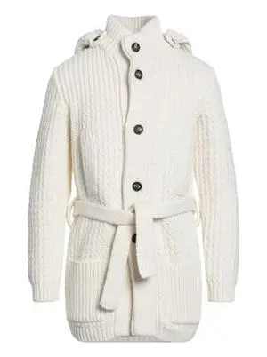 Tagliatore Coat In Wool And Polyamide - Off White