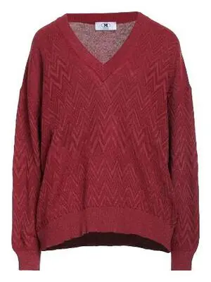 Missoni Sweater In Cotton, Viscose, And Metallic Fiber - Red