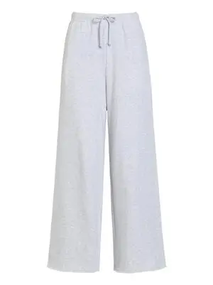 American Vintage Stretch-cotton Sweatpants - Light Grey