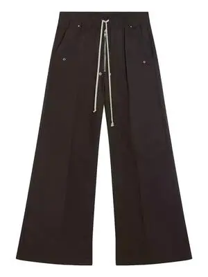 Rick Owens Studded Drawstring Trousers - Brown