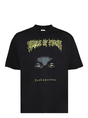 Vetements Cof Pandaemonaeon Oversized Tee - Black