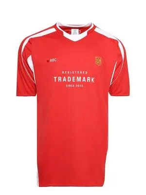 Vetements Trademark Football Jersey - Red