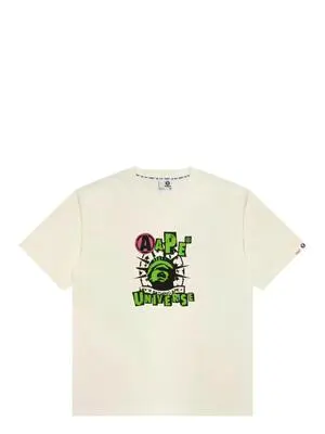 AAPE BY *A BATHING APE Graphic T-shirt - Neutrals