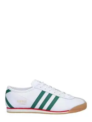 Adidas 70s Italian Three-stripe Leather Trainers - White