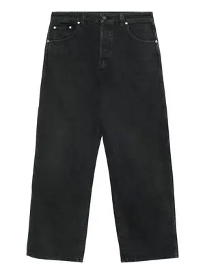 Khaite Wide-leg Jeans - Black
