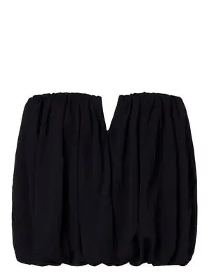 Isabel Marant Étoile Amalia Gathered Top - Black