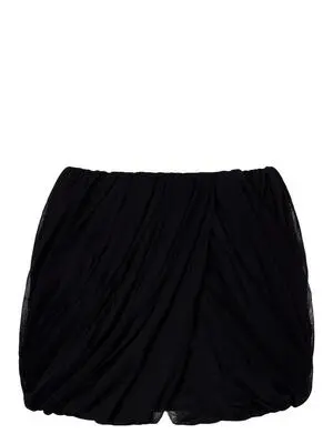 Isabel Marant Ambrine Gathered Skirt - Black