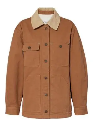 Isabel Marant Ninon Cotton Blouson - Brown