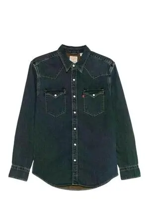 LEVI'S Denim Button-down Shirt - Blue