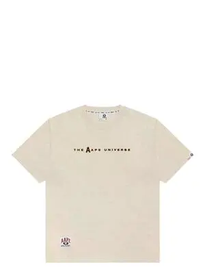 AAPE BY *A BATHING APE® Logo Graphic T-shirt - Neutrals