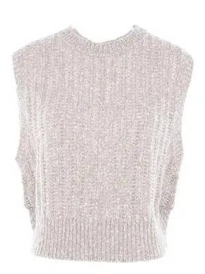 BRUNELLO CUCINELLI Sleeveless Knit Sweater