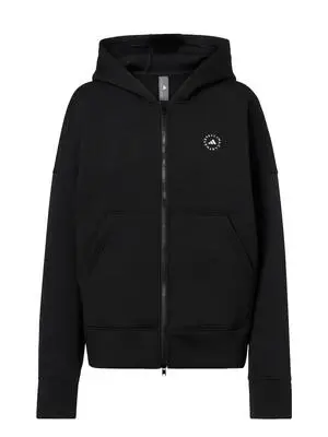 Adidas By Stella McCartney Zip-up Hoodie - Black
