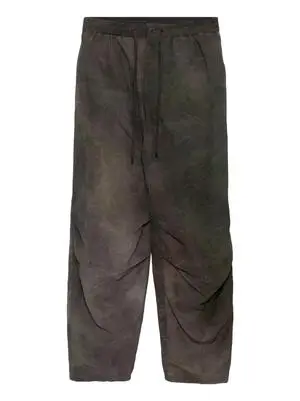 DEVOA Loose-fit Trousers - Brown