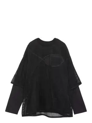 YOSHIOKUBO Layered T-shirt - Black