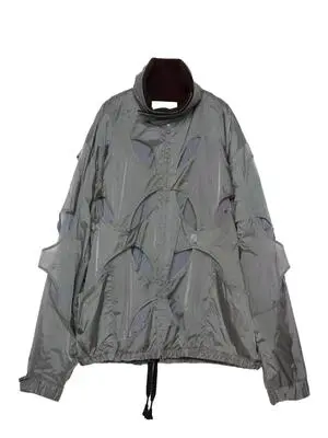 YOSHIOKUBO Cut-out Panelled Jacket - Grey
