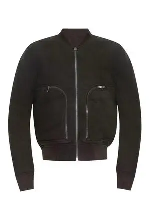 Rick Owens Zip-fastening Pocket Bomber Jacket - Grey