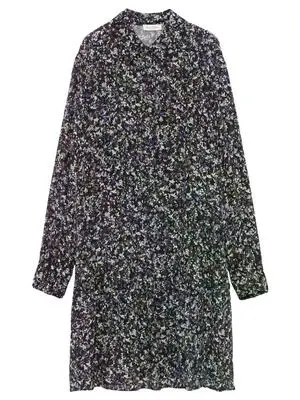 Marc O'polo Floral-print Shirt Dress - Black