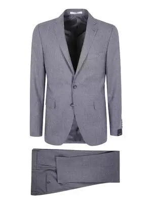 Tagliatore Wool Suit - Grey