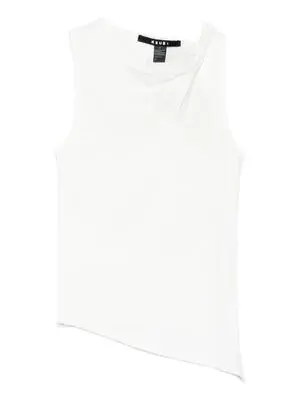 Ksubi Asymmetric Tank - White