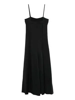 FORTE_FORTE Sleeveless Midi Dress - Black